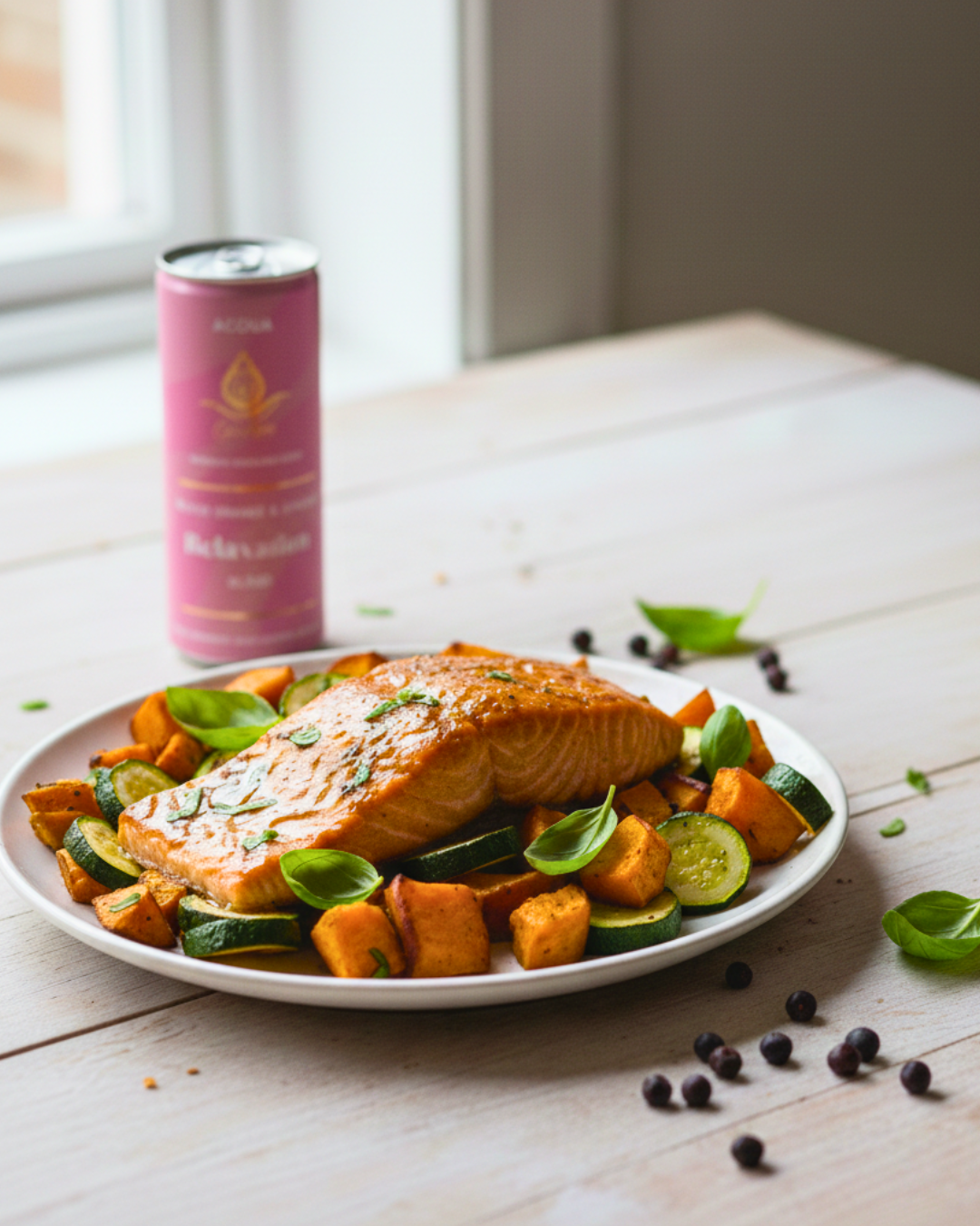 Juniper-Citrus Sunset Salmon – Catalyse Life Drinks